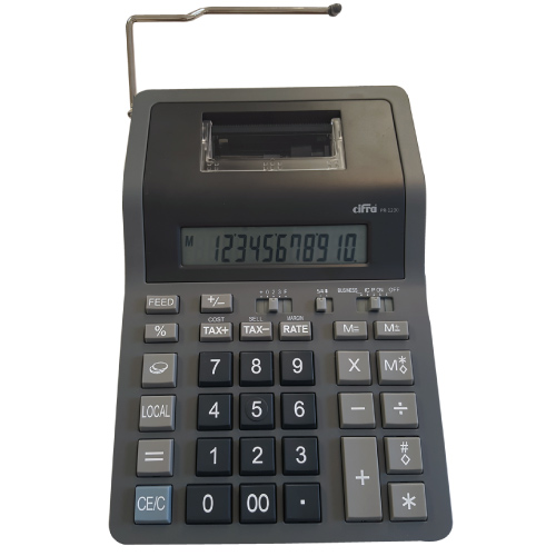 Calculadora Cifra pr-1200 mesa 12 dig.visor y papel - Megaoffice